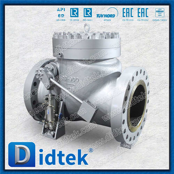 Didtek API6D Full Open Non Slam Swing Check Valve With Counterweight ...