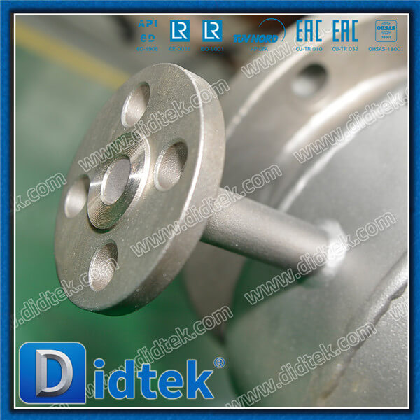 Didtek 6'' CF8 Heat Jacket Gate Valve With Blow Down And Drain - Buy ...